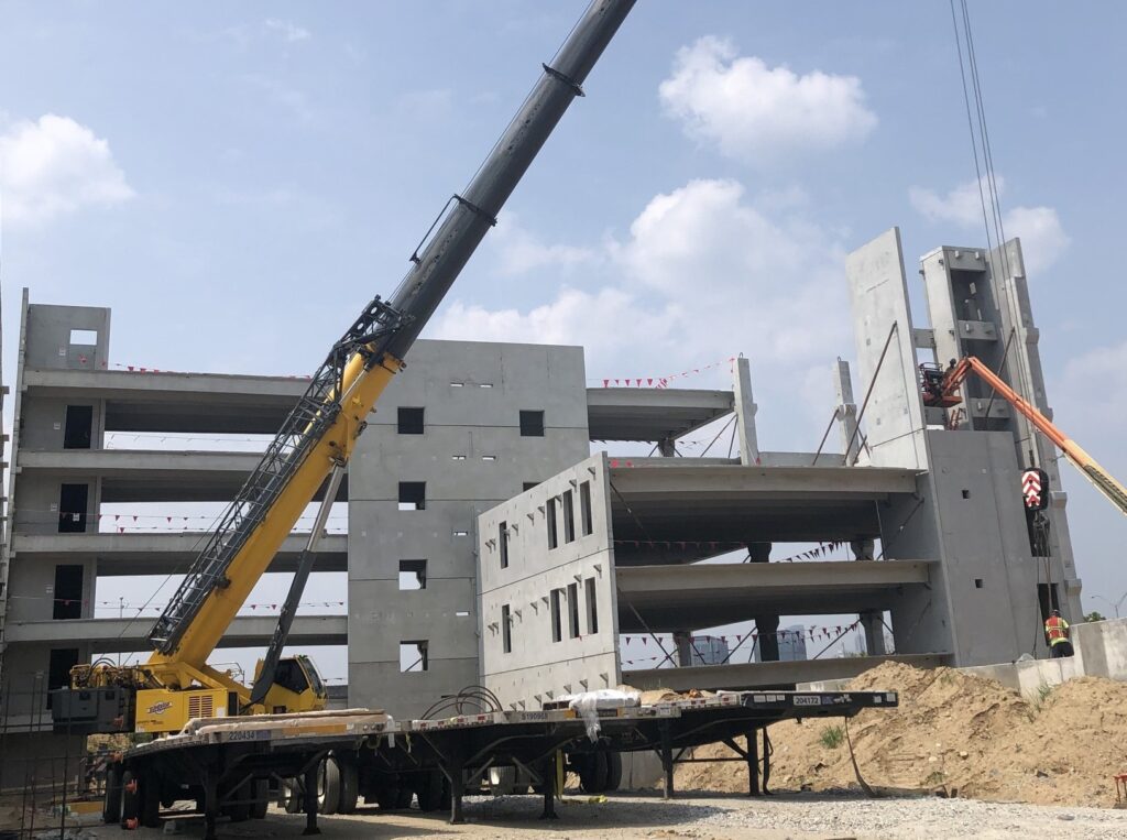 Architectural Precast Installation