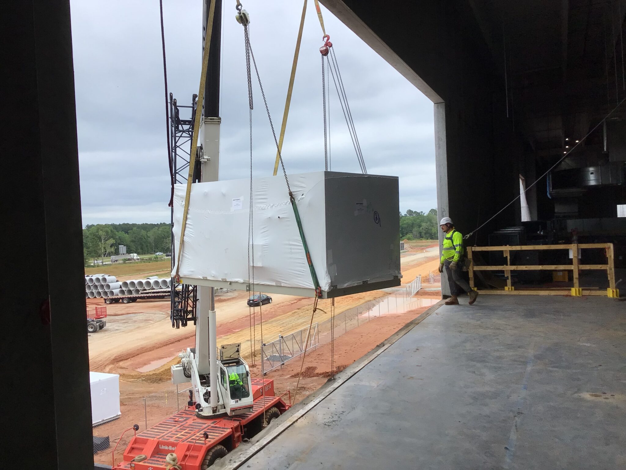 Rigging Package for Nine Air Handling Units - Aspen Aerogels