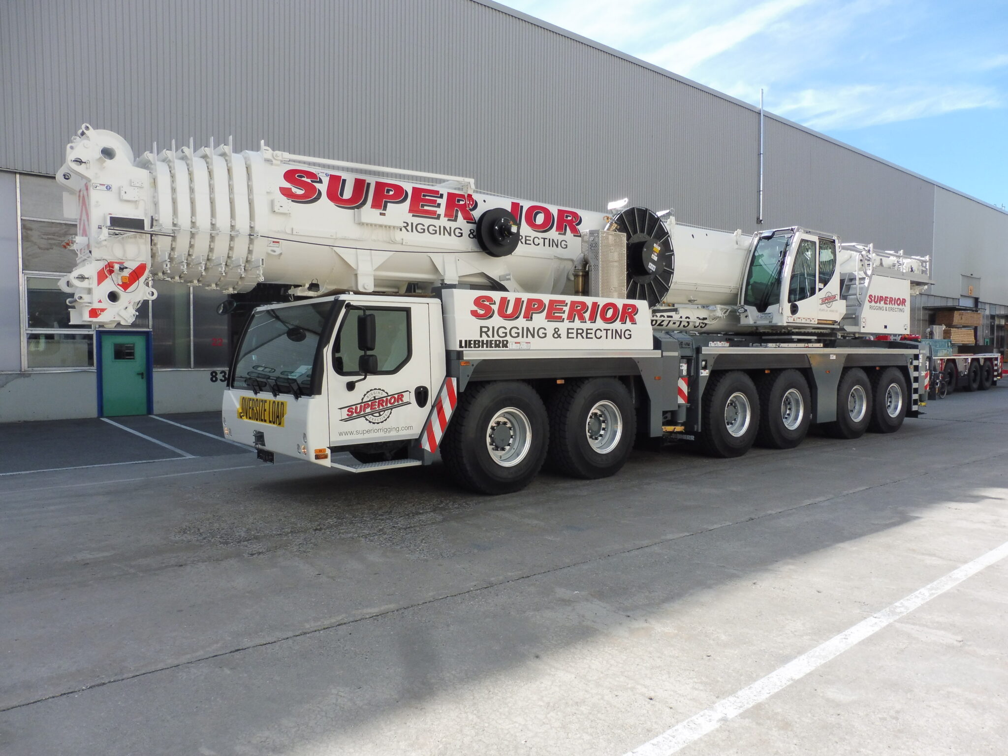 How Are Cranes Transported | Superior Rigging Crane Rental