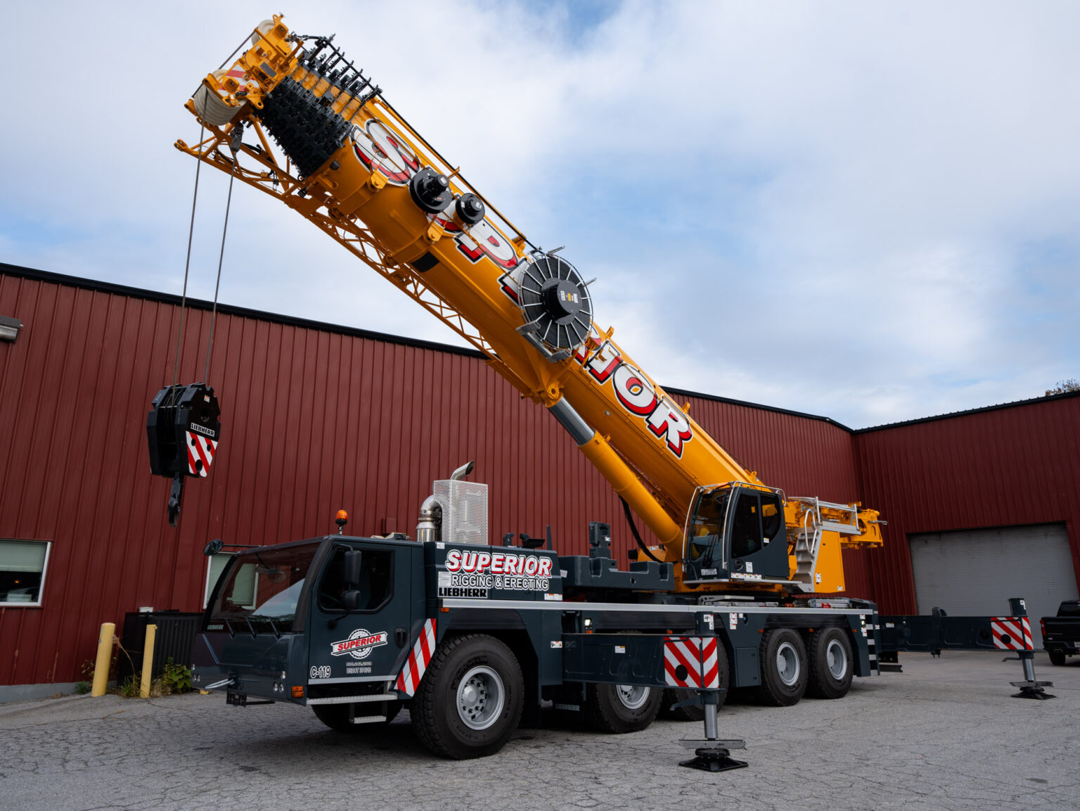 Superior Adds Liebherr LTM 1230 5.1 All Terrain Crane to Fleet